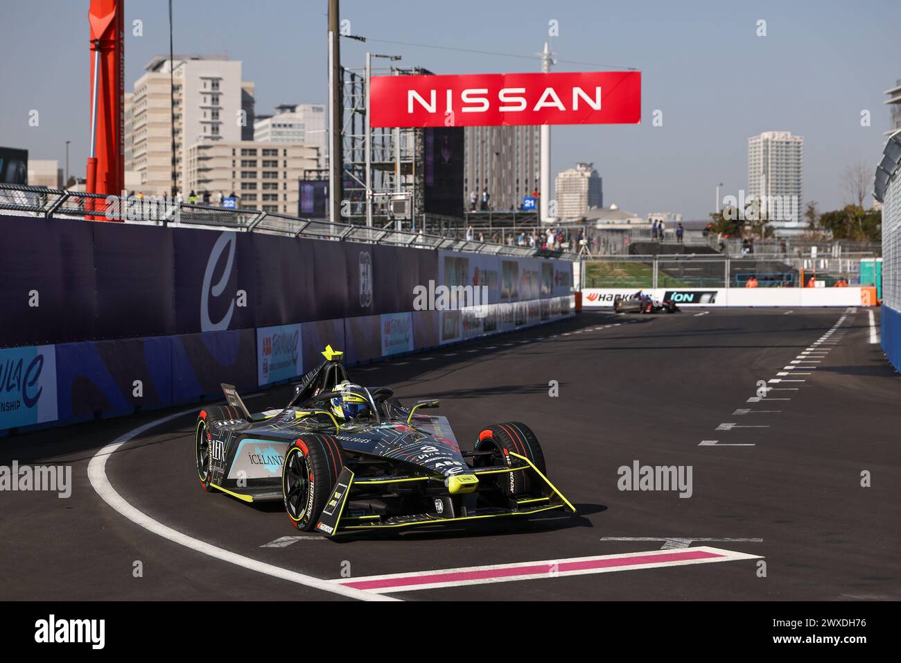 Tokyo, Japan. 30th Mar, 2024. ERT Formula E's Brazilian driver Sergio ...