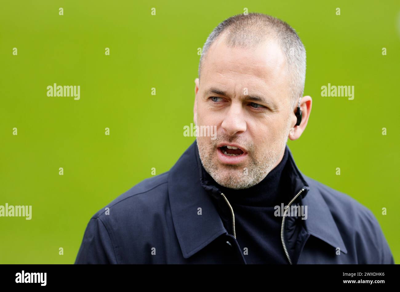 TNT Sports pundit Joe Cole before the Premier League match at St. James ...