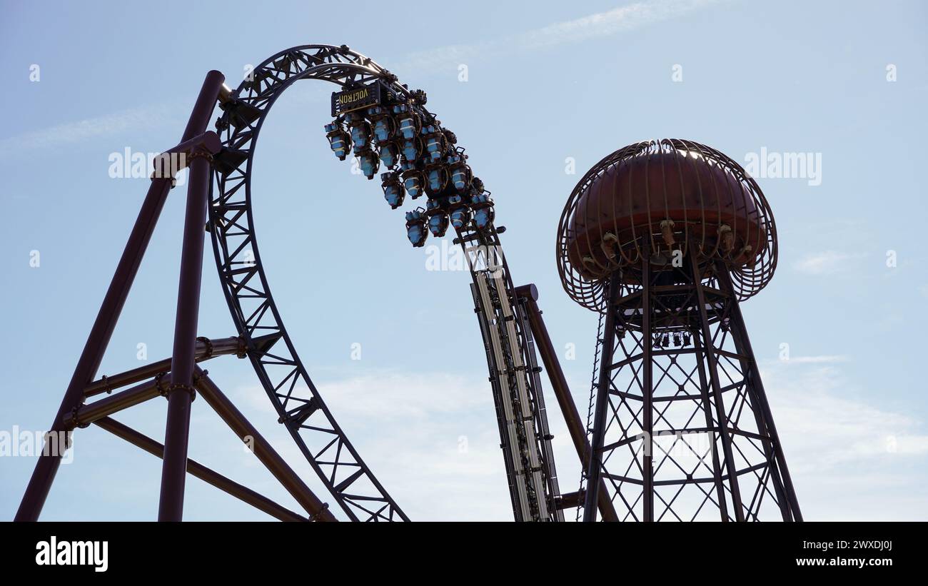 Rust, Germany-March 28.2024: Train of "Voltron Nevera", the world's ...