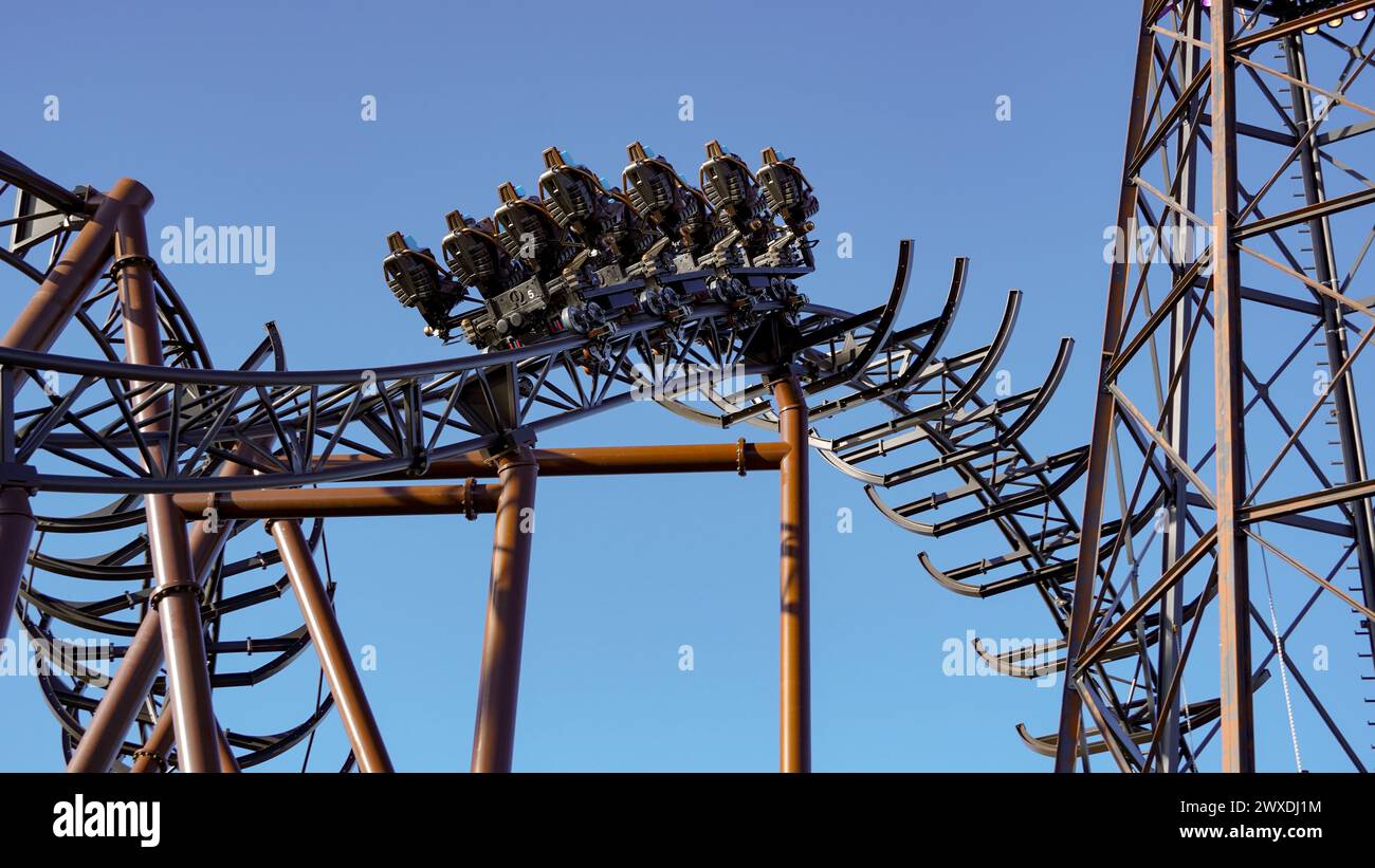 Rust, Germany-March 28.2024: Train of "Voltron Nevera", the world's ...