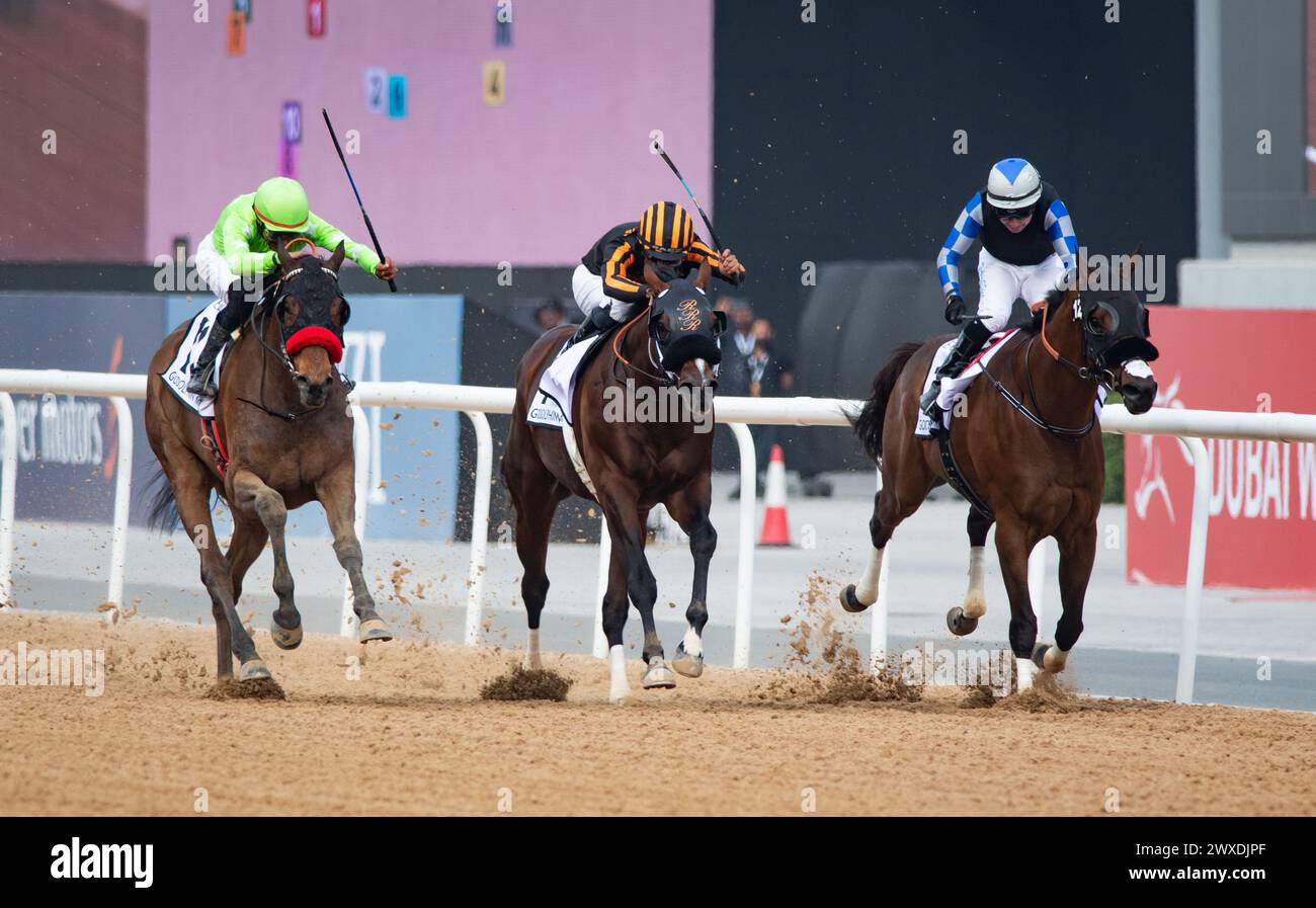Dubai, United Arab Emirates, Saturday 30th March 2024; Two Rivers Over ...