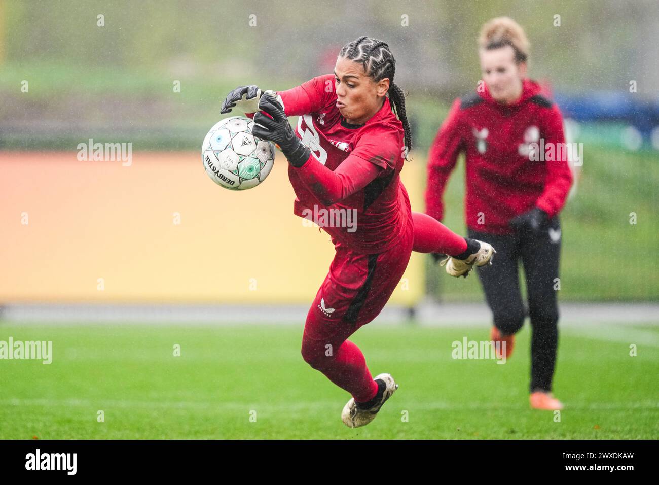Rotterdam, Netherlands. 30th Mar, 2024. Rotterdam - Feyenoord V1 ...