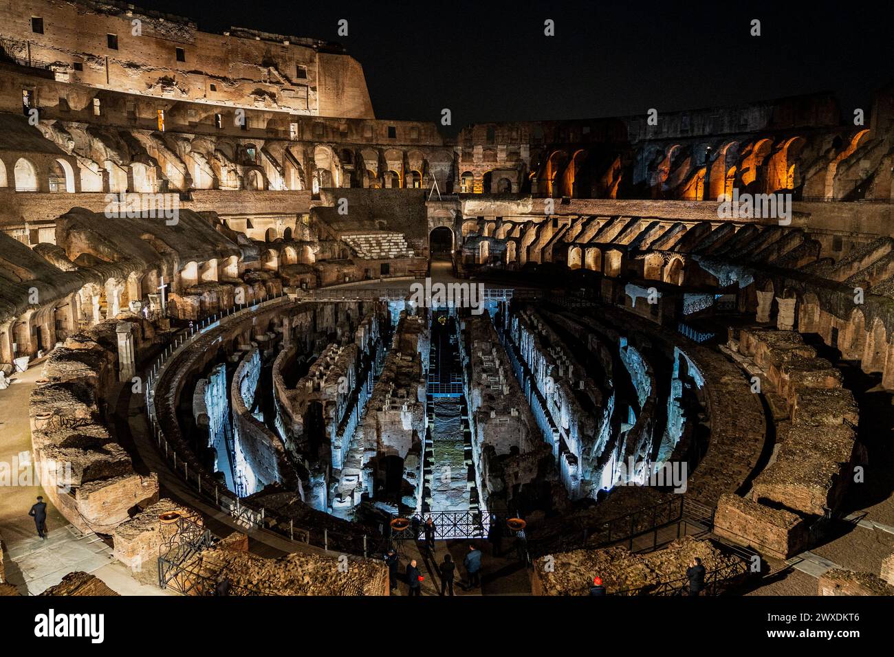 Rome, Italy. 29th Mar, 2024. General view of the interior of the ...