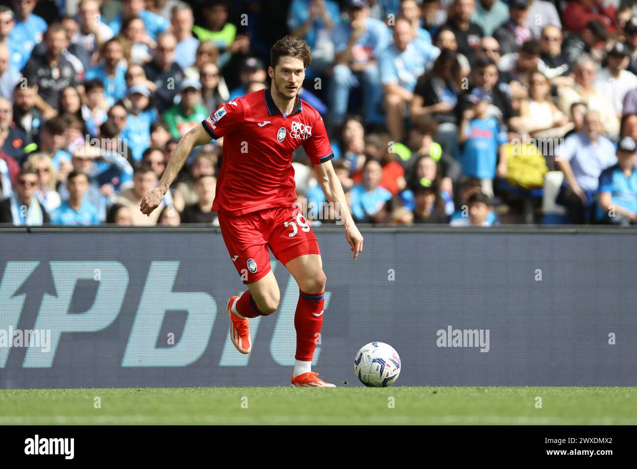 Napoli, Italia. 30th Mar, 2024. Atalanta's Aleksei Miranchuk during the ...