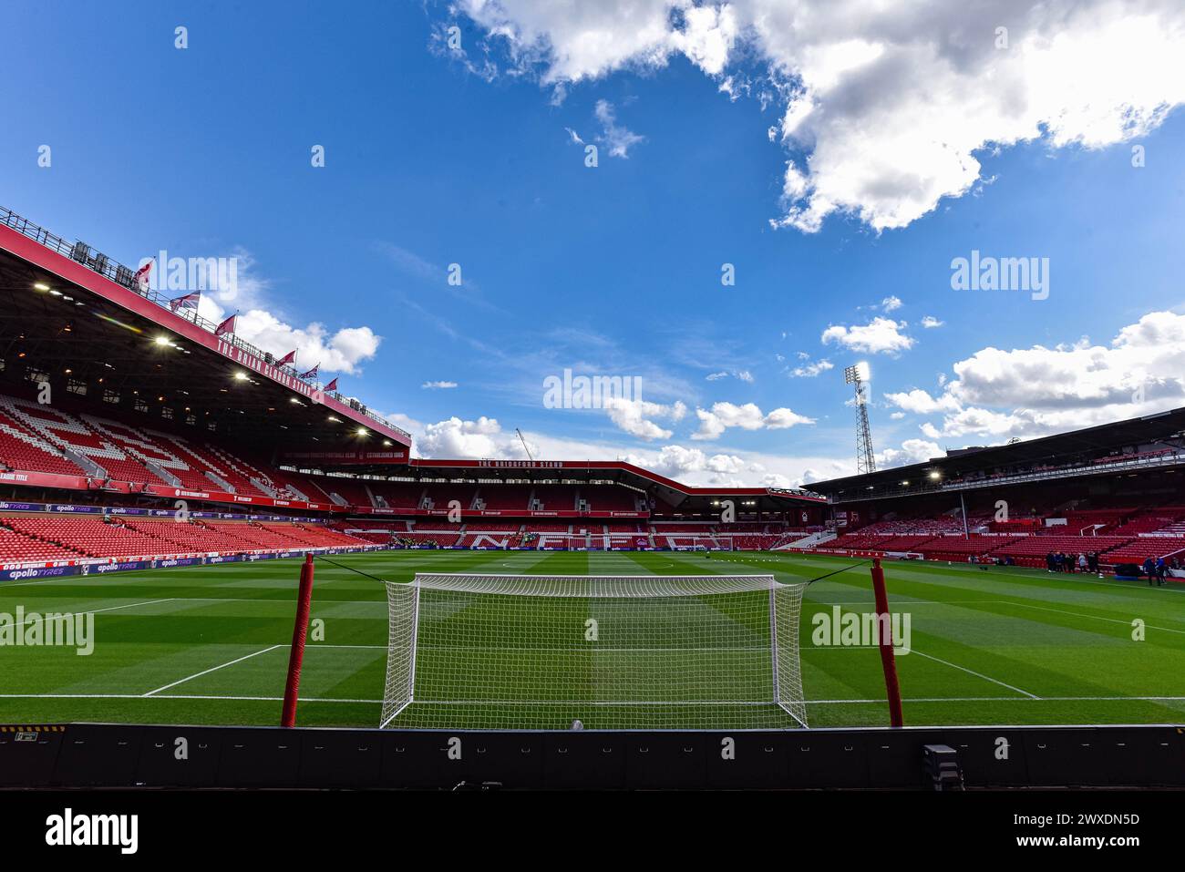 The City Ground, Nottingham, UK. 30th Mar, 2024. Premier League ...