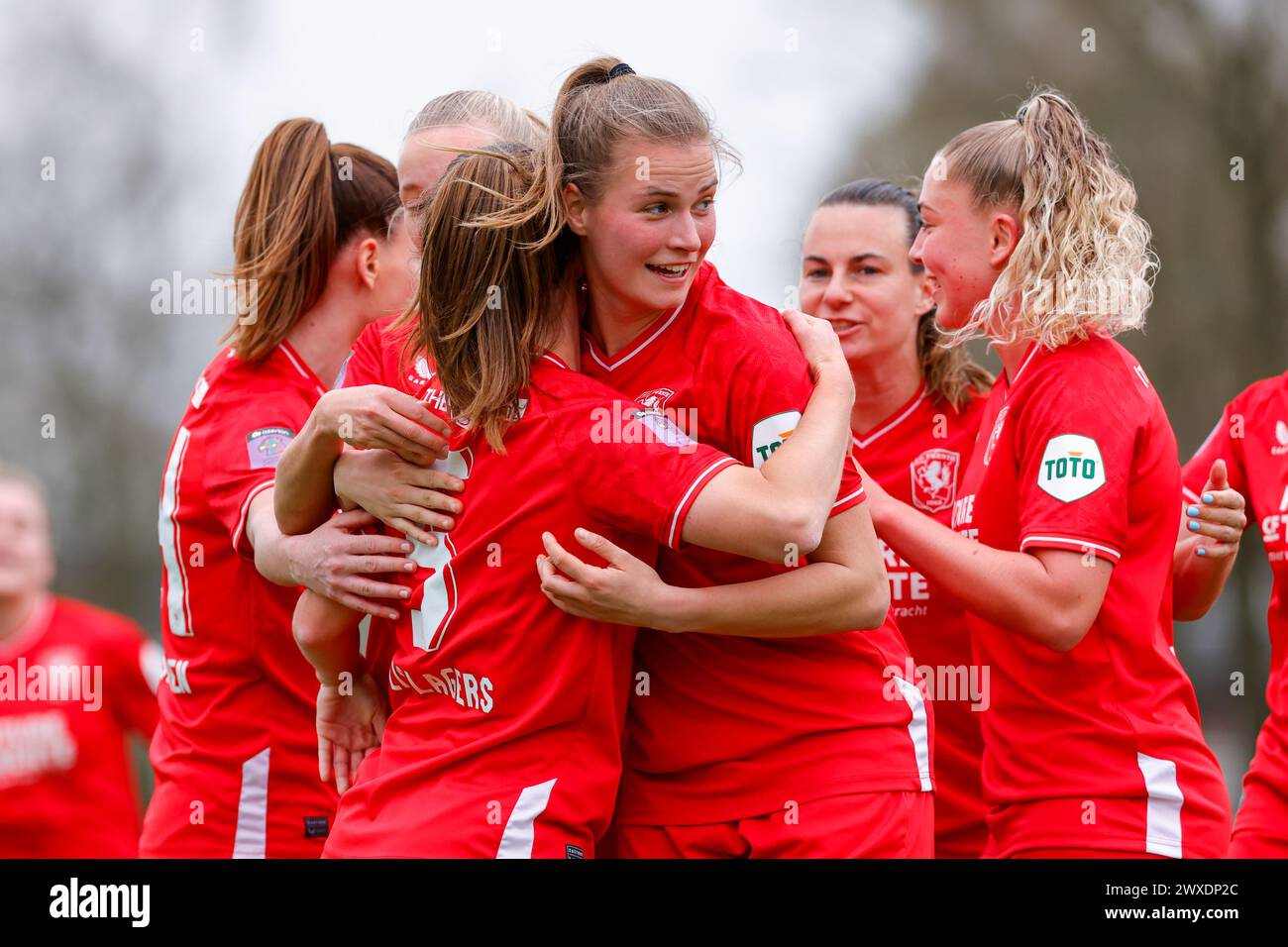 Stadsnaam, Netherlands. 30th Mar, 2024. STADSNAAM, NETHERLANDS - MARCH 30: Marit Auee of FC ...