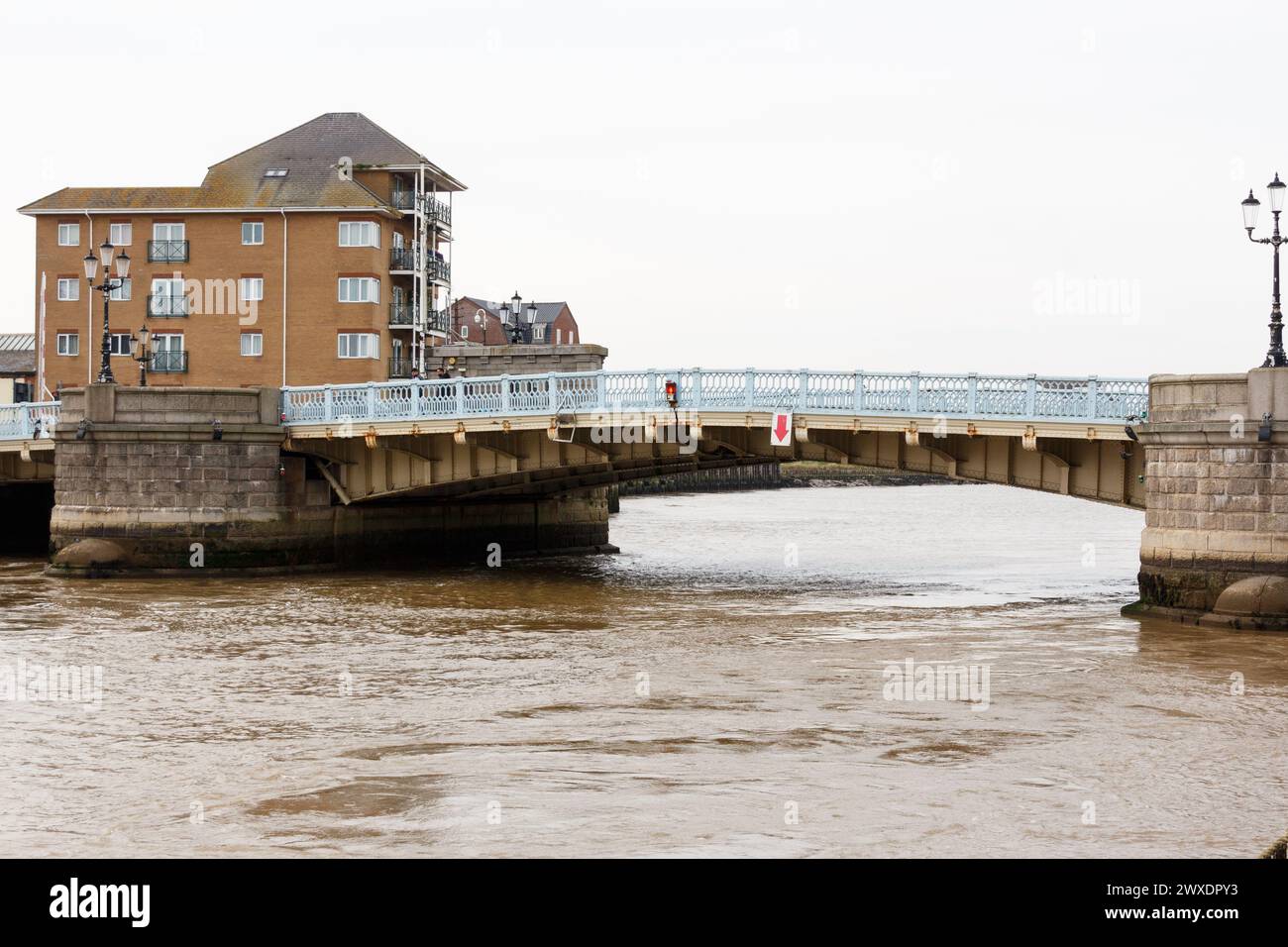 The River Yare and Haven Bridge at Great Yarmouth Stock Photo - Alamy
