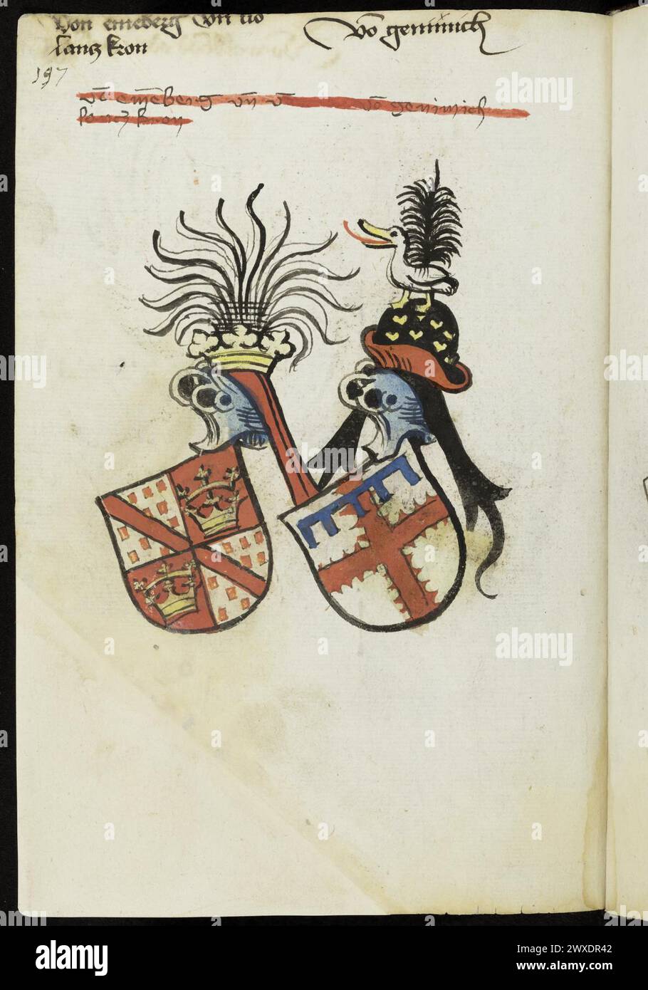 Coat of arms shield knight hi-res stock photography and images - Alamy