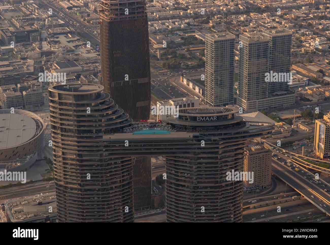 A picture of the Address Sky View Hotel Stock Photo - Alamy
