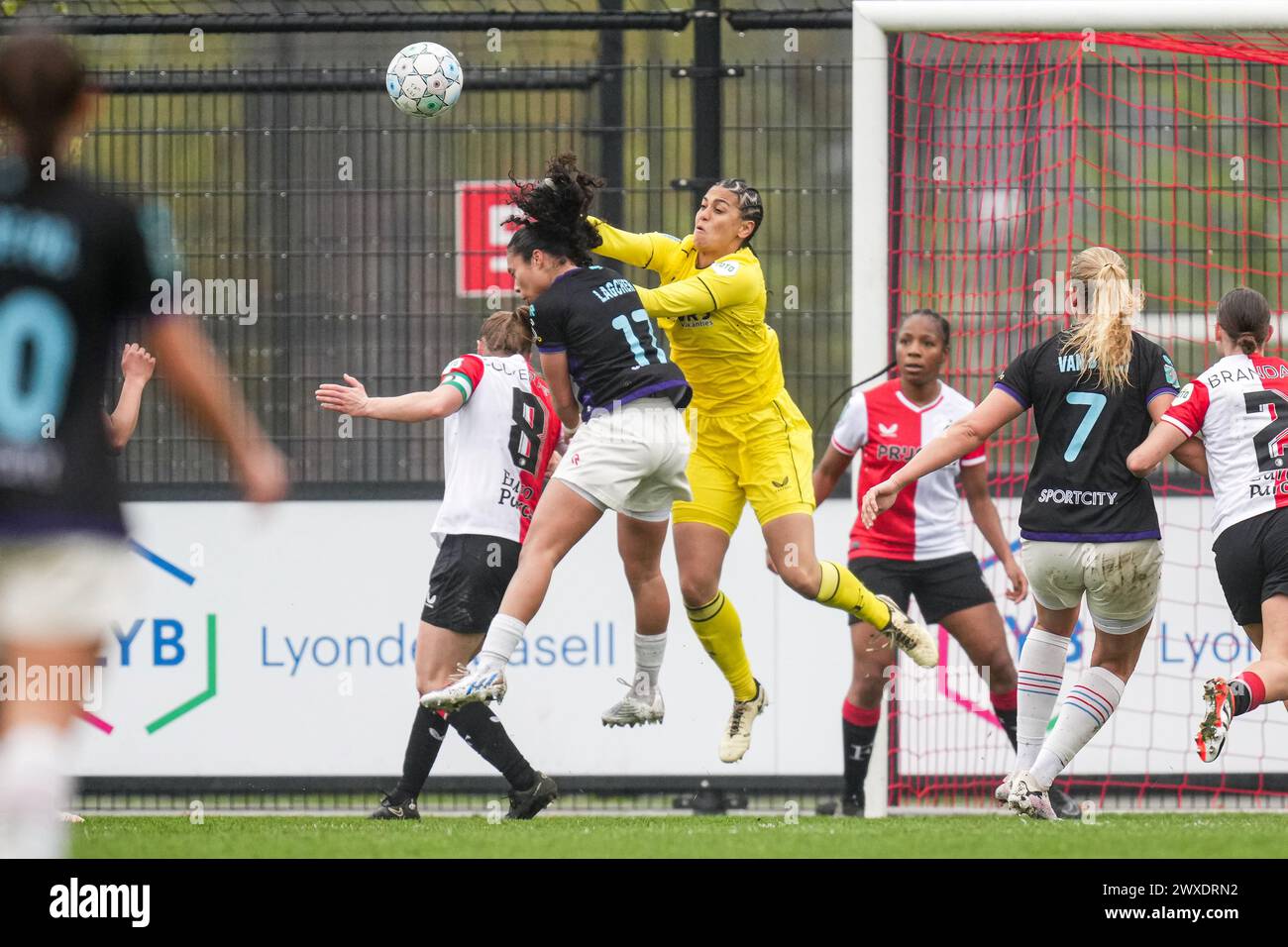 Rotterdam, Netherlands. 30th Mar, 2024. Rotterdam - Feyenoord V1 ...