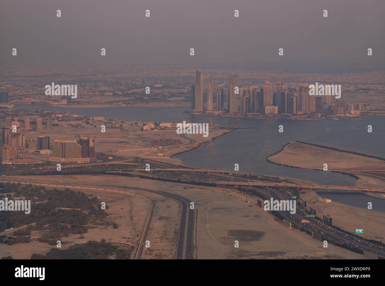 A picture of the Vida Creek Harbour apartment complex buildings as seen ...