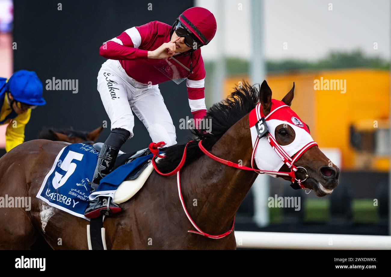 Meydan Racecourse, United Arab Emirates. Saturday 30th March 2024 ...