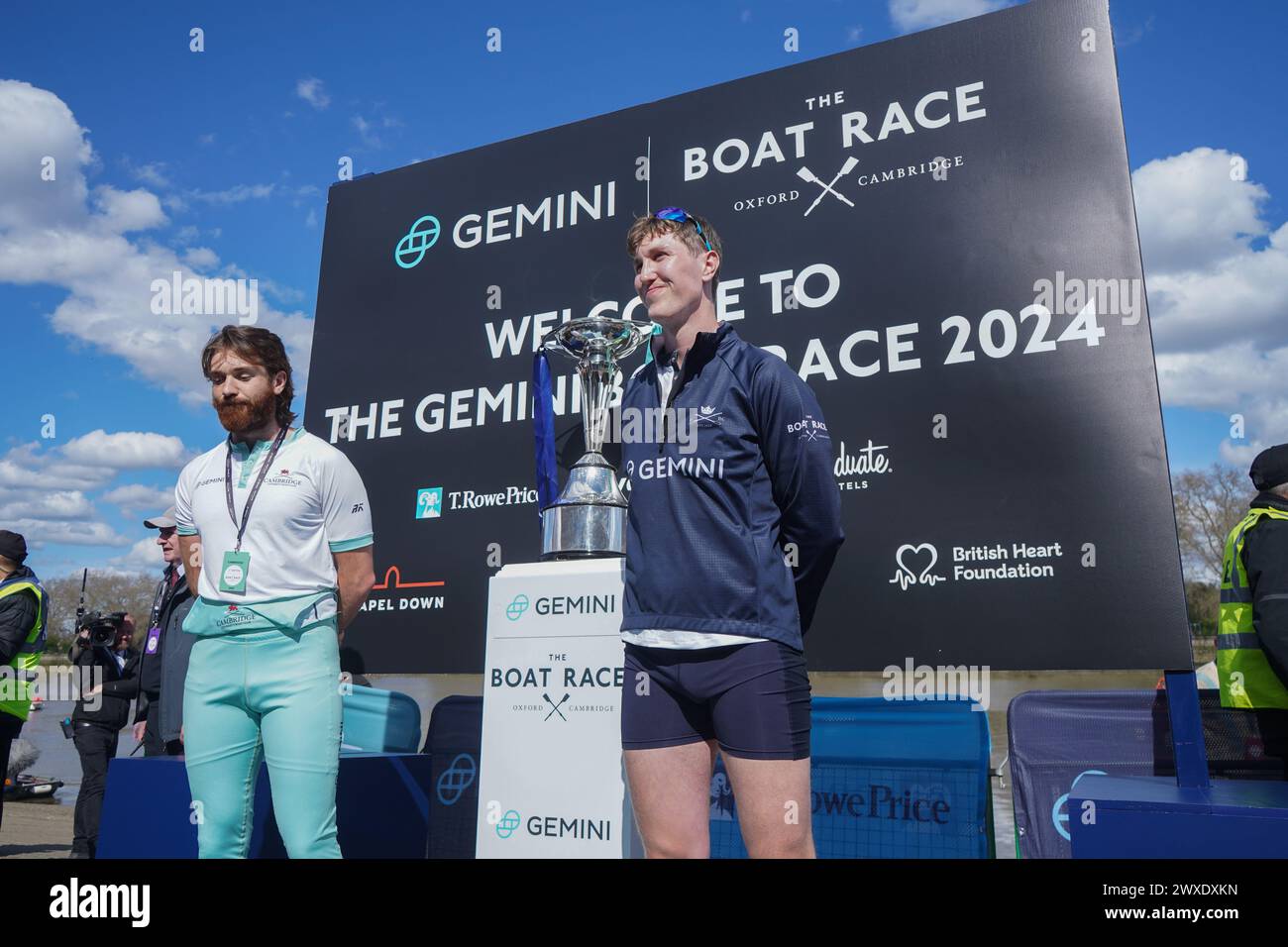 Oxford team mens boat race 2024 hi-res stock photography and images - Alamy