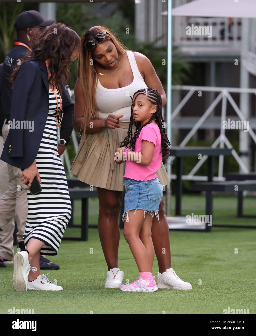 Miami Gardens, Florida, USA. 29th Mar, 2024. Serena Williams and ...
