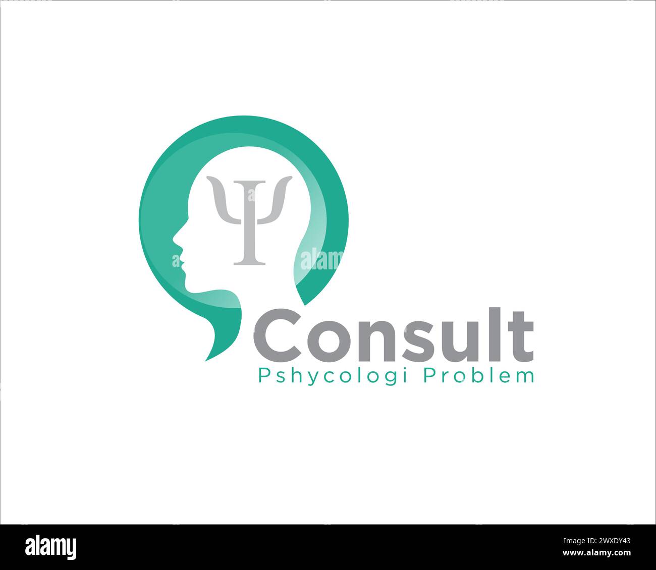 psychology logo designs for medical consult Stock Vector Image & Art ...