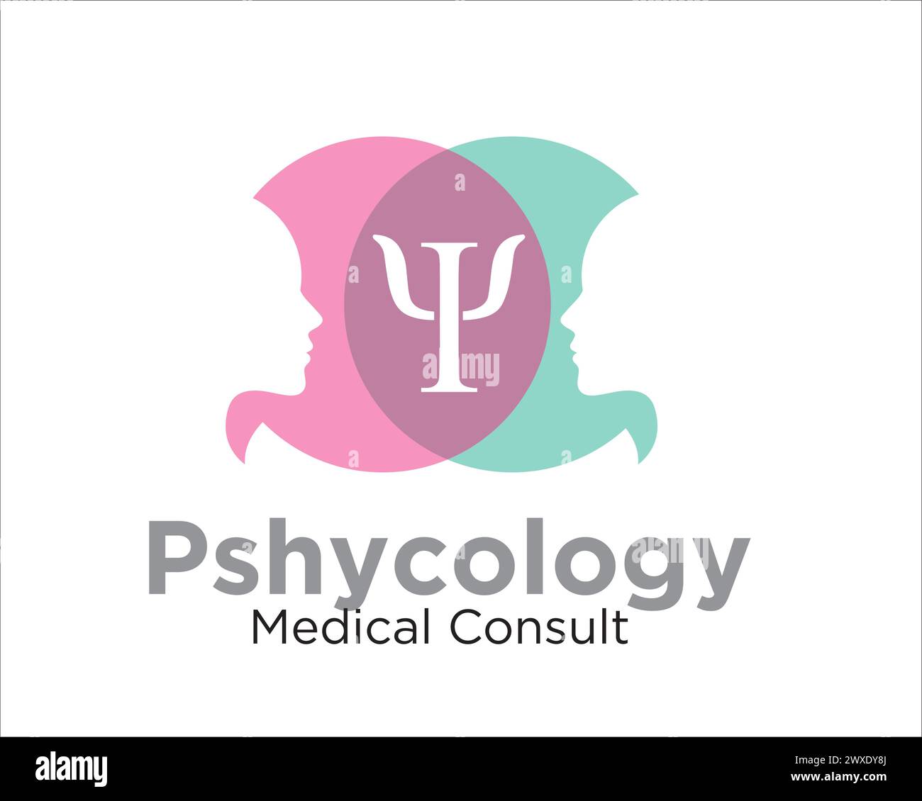 psychology logo designs for medical consult Stock Vector Image & Art ...