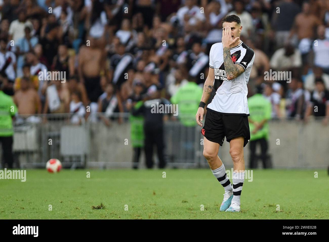 Rio de Janeiro, Brazil, March 17, 2024. Soccer player Pablo Vegetti of ...