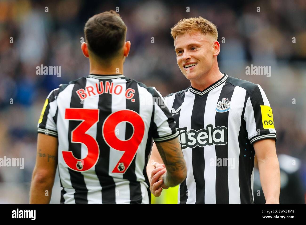 30th March 2024; St James' Park, Newcastle, England; Premier League ...
