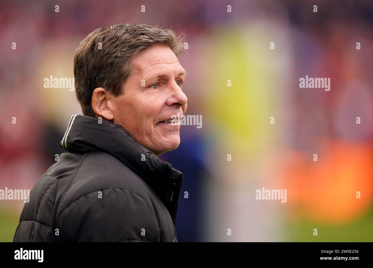 Crystal Palace manager Oliver Glasner during the Premier League match ...
