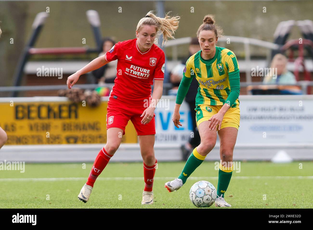Enschede, Netherlands. 30th Mar, 2024. ENSCHEDE, Sportpark Schreurserve ...