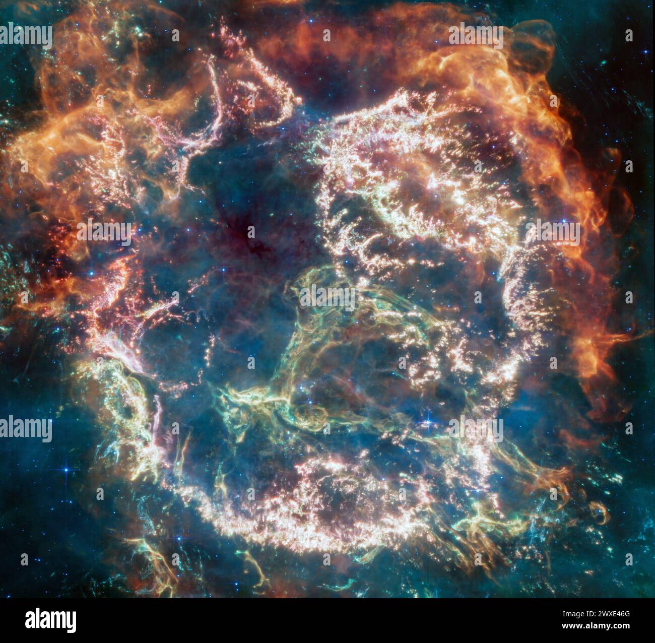 The explosion of a star is a dramatic event, but the remains that the ...