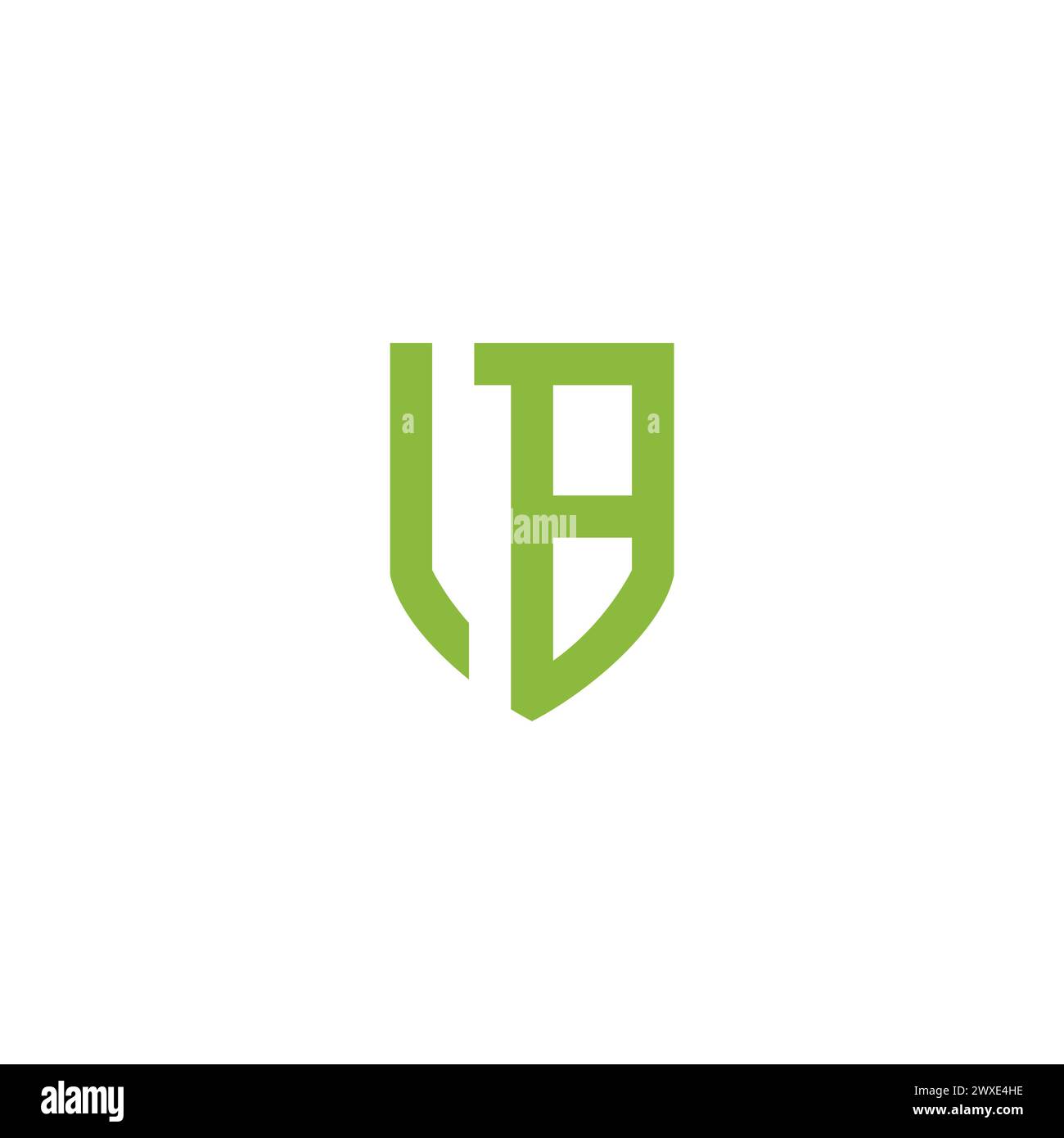 LB Logo Shield. Letter B Logo Stock Vector Image & Art - Alamy