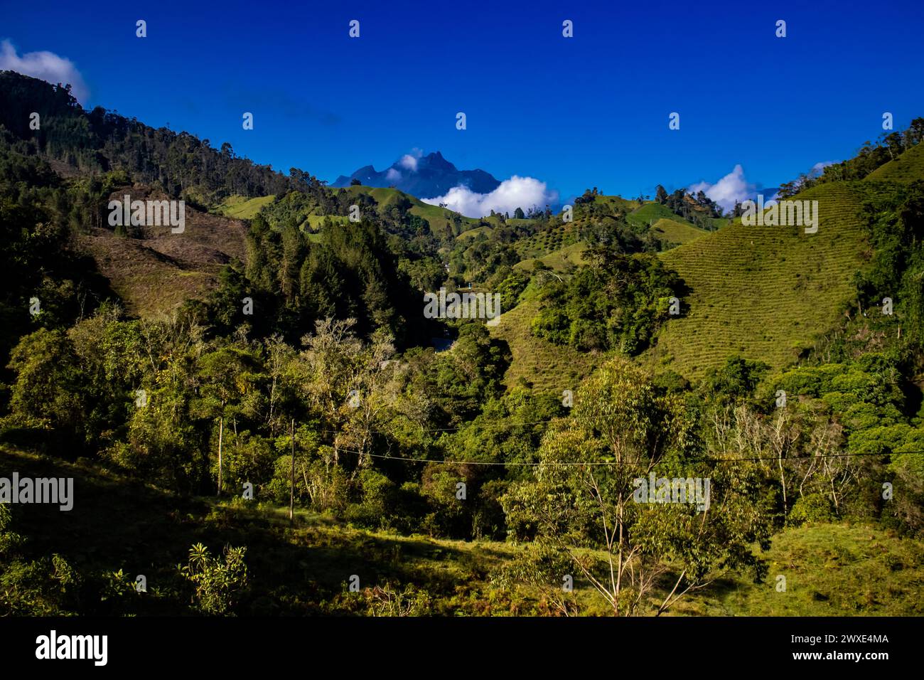 The amazing landscapes of the Central Ranges on the ascent to the High ...