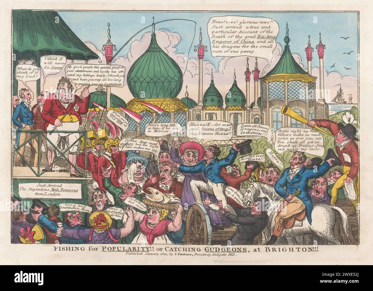 Caricatures brighton hi-res stock photography and images - Alamy