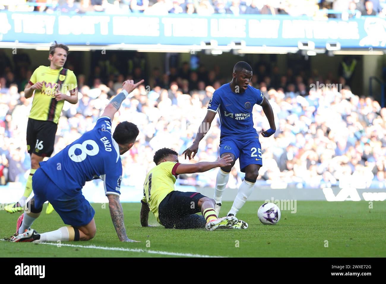 Stamford Bridge, Chelsea, London, UK. 30th Mar, 2024. Premier League ...