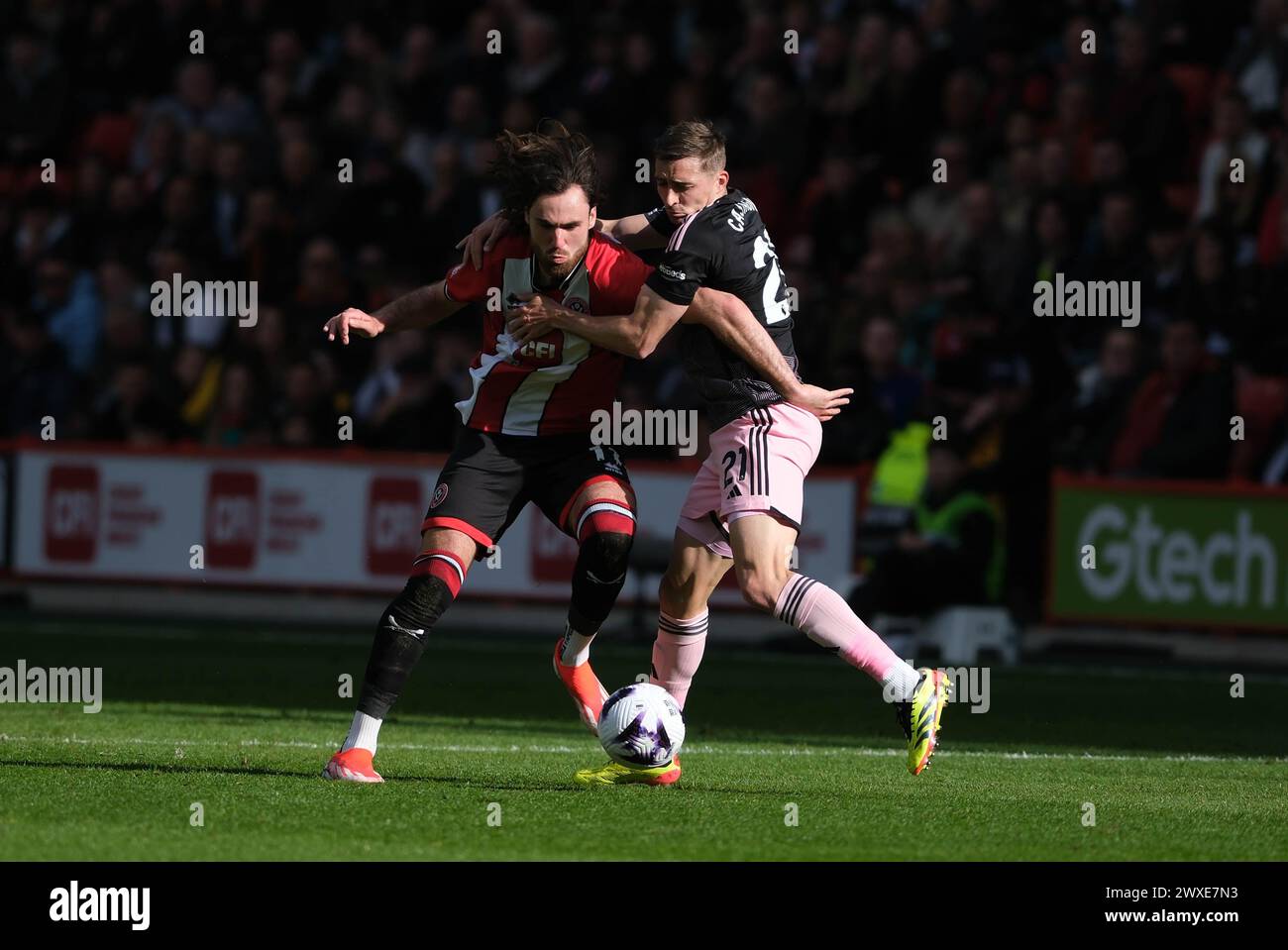 Bramall Lane, Sheffield, UK. 30th Mar, 2024. Premier League Football ...