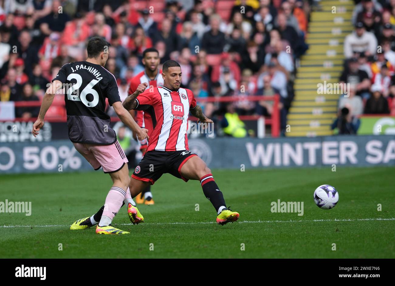 30th March 2024; Bramall Lane, Sheffield, England; Premier League ...