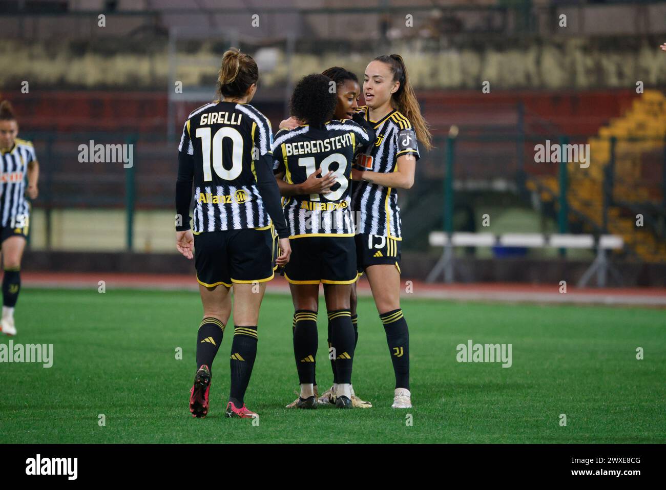 Biella, Italy. 30th Mar, 2024. Happines Of Juventus during Poule Scudetto - Juventus FC vs ACF ...