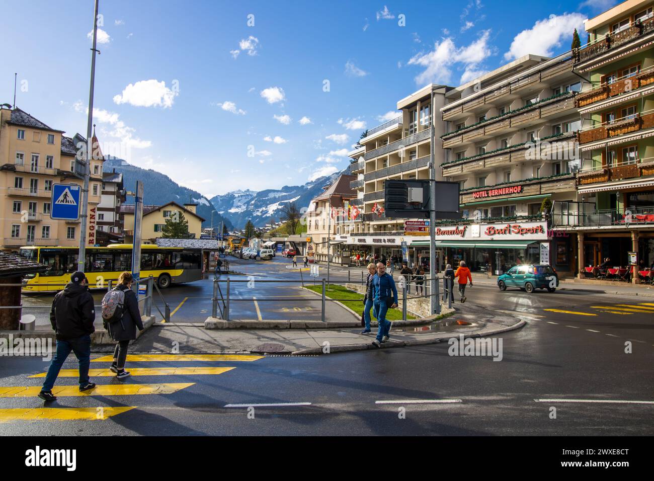 March 28, 2024: Lively tourism in the week before Easter in the popular ...