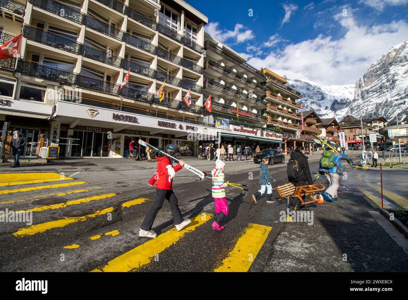 March 28, 2024: Lively tourism in the week before Easter in the popular ...