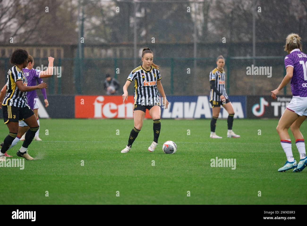 Biella, Italy. 30th Mar, 2024. Julia Grosso pass the ball during Poule ...