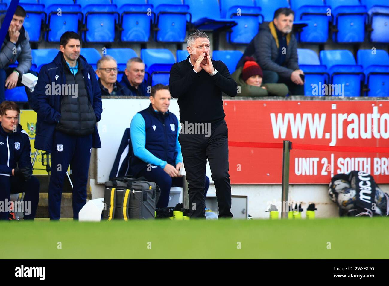 30th March 2024; McDiarmid Park, Perth, Scotland: Scottish Premiership ...