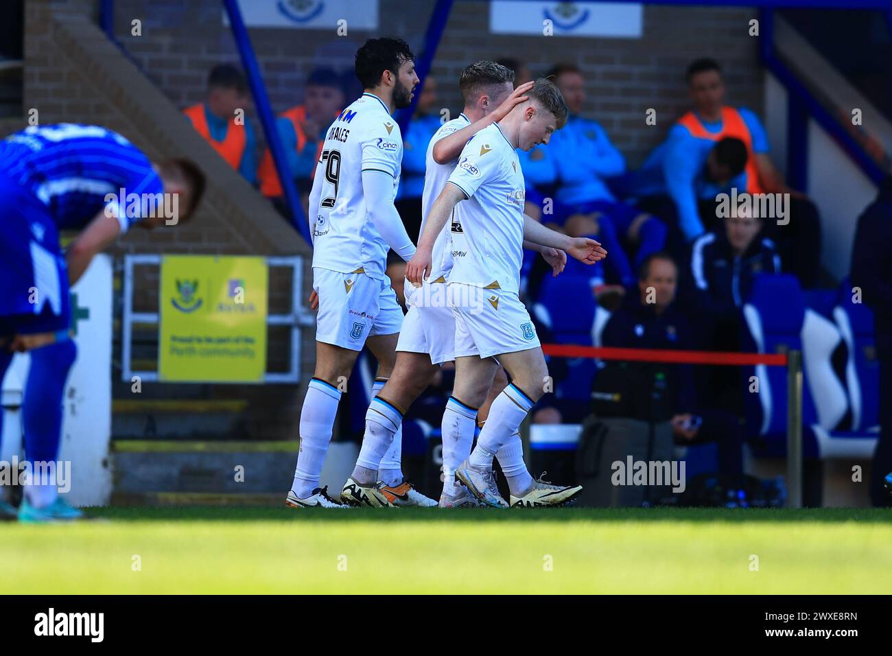 30th March 2024; McDiarmid Park, Perth, Scotland: Scottish Premiership ...