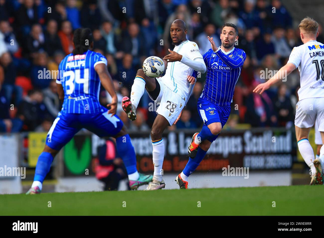 30th March 2024; McDiarmid Park, Perth, Scotland: Scottish Premiership ...