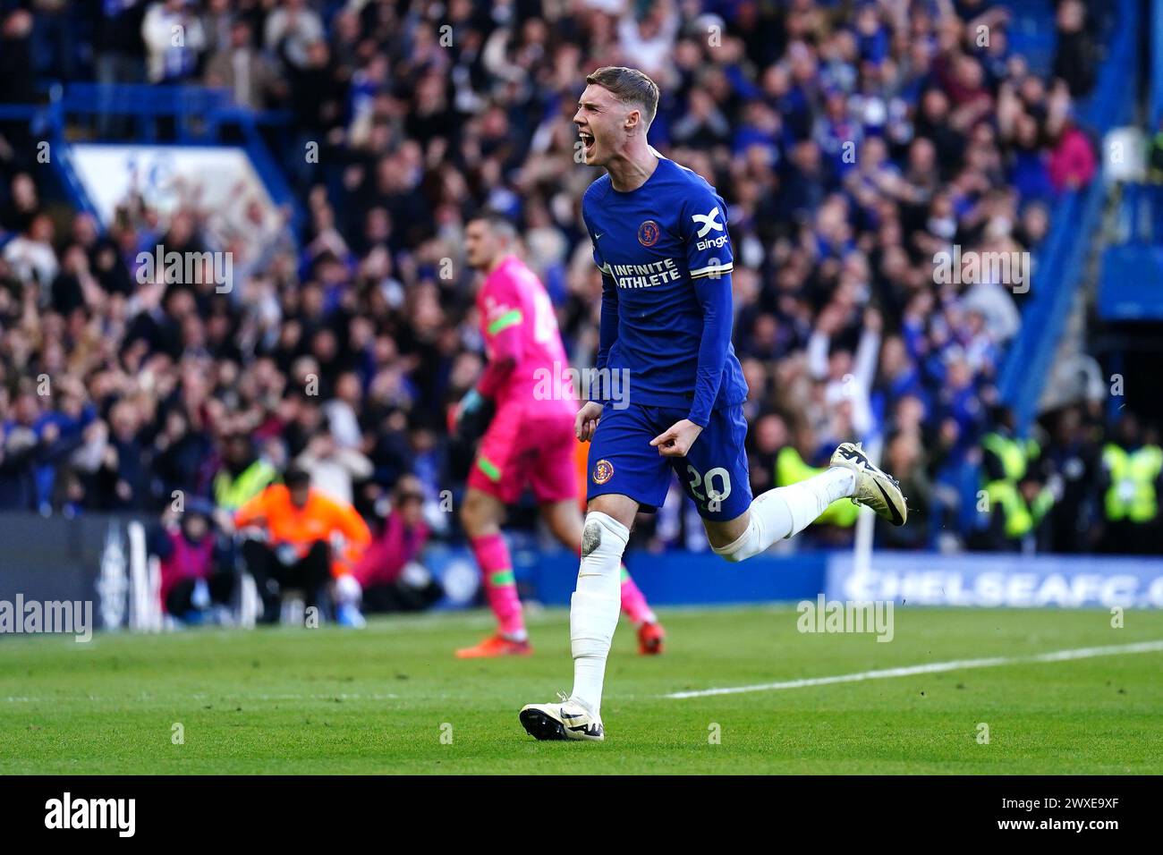 Cole palmer celebrates premier league hi-res stock photography and ...