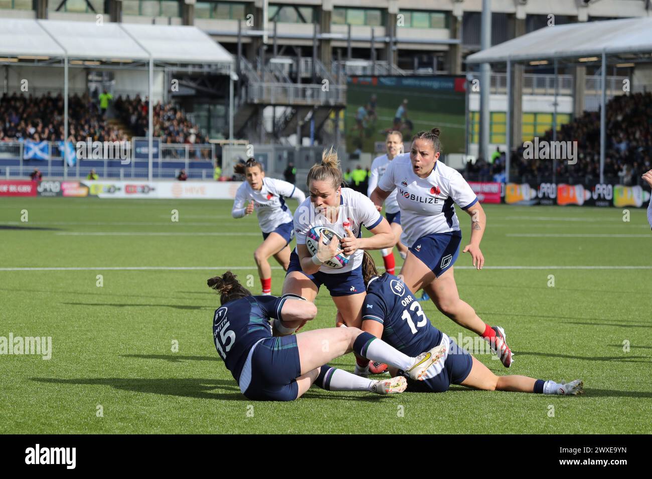 6 nations rugby 2024 hi-res stock photography and images - Alamy