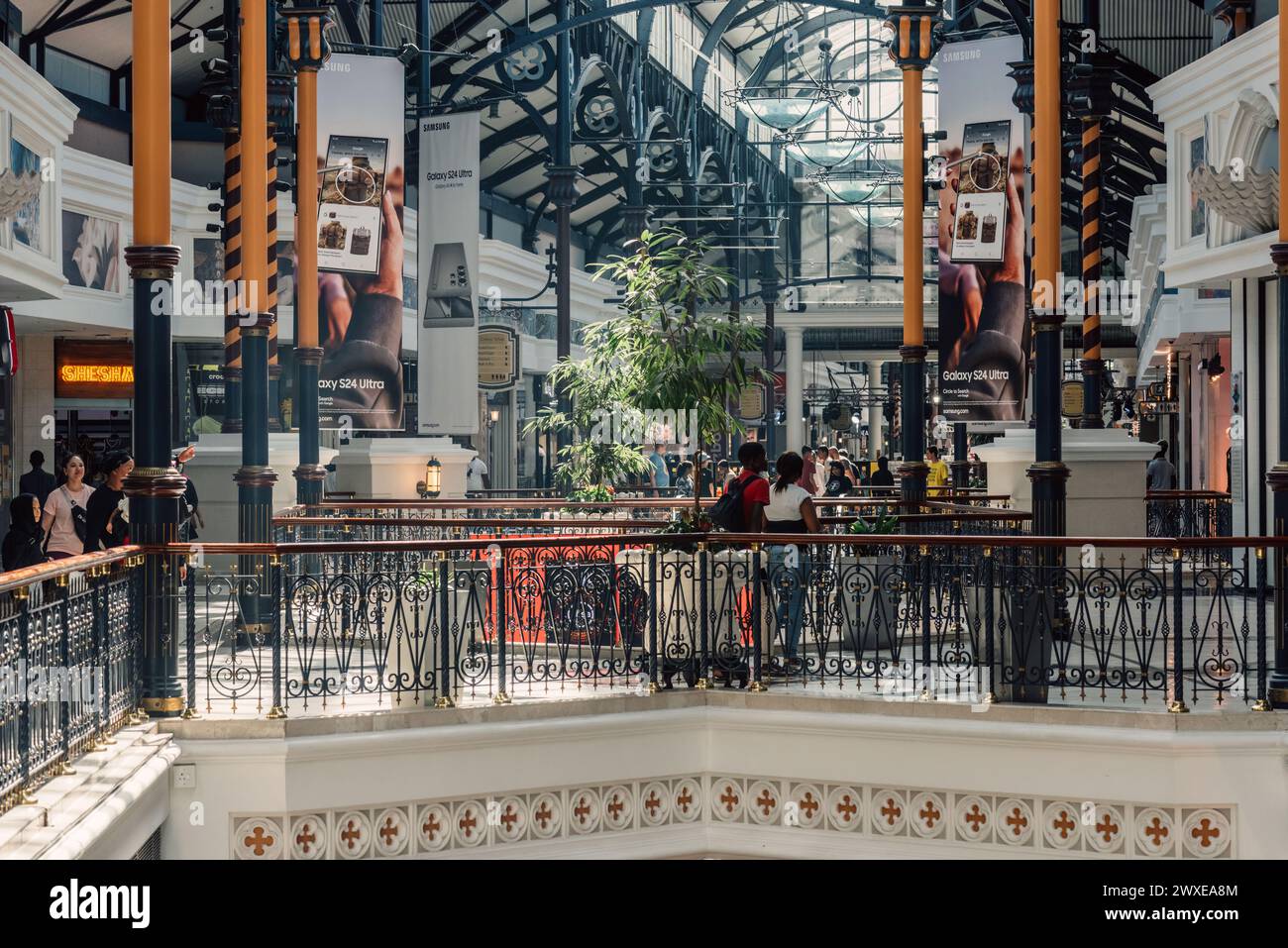 Interior of Century City shopping mall in Cape Town, South Africa Stock ...