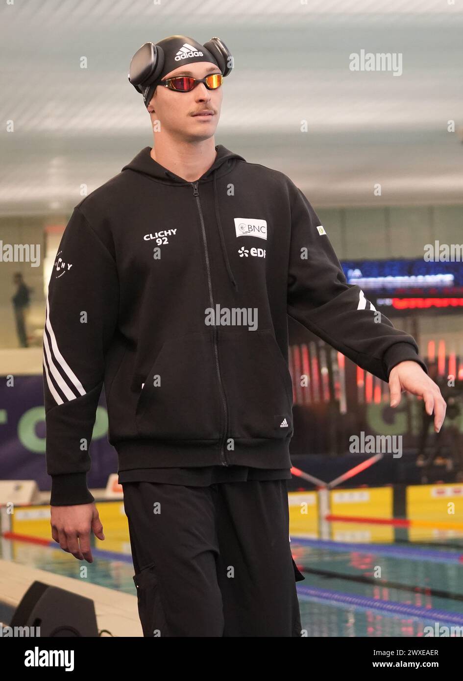 GROUSSET Maxime of CS CLICHY 92 during the Giant Open 2024, Swimming ...
