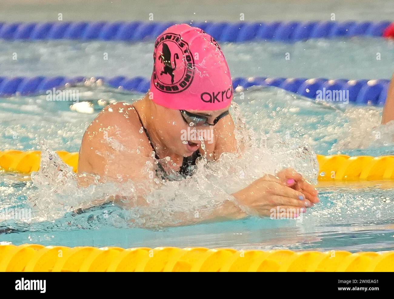 MAMIE Lisa of LIMMAT SHARK ZURICH during the Giant Open 2024, Swimming ...