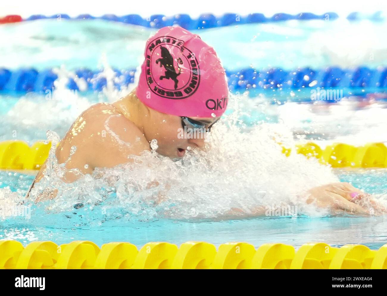 MAMIE Lisa of LIMMAT SHARK ZURICH during the Giant Open 2024, Swimming ...