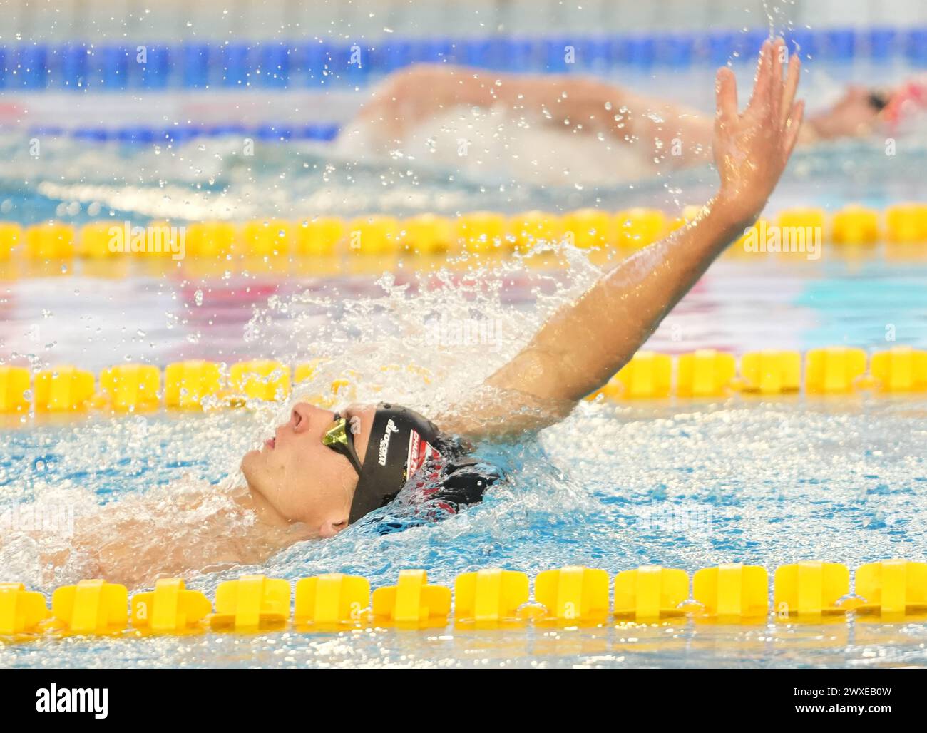 MATTENET Emilien of GRAND-EST during the Giant Open 2024, Swimming ...
