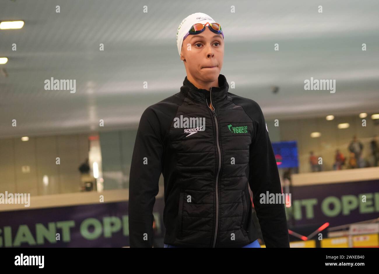 TOUATI Assia of DAUPHINS TOULOUSE OEC during the Giant Open 2024 ...