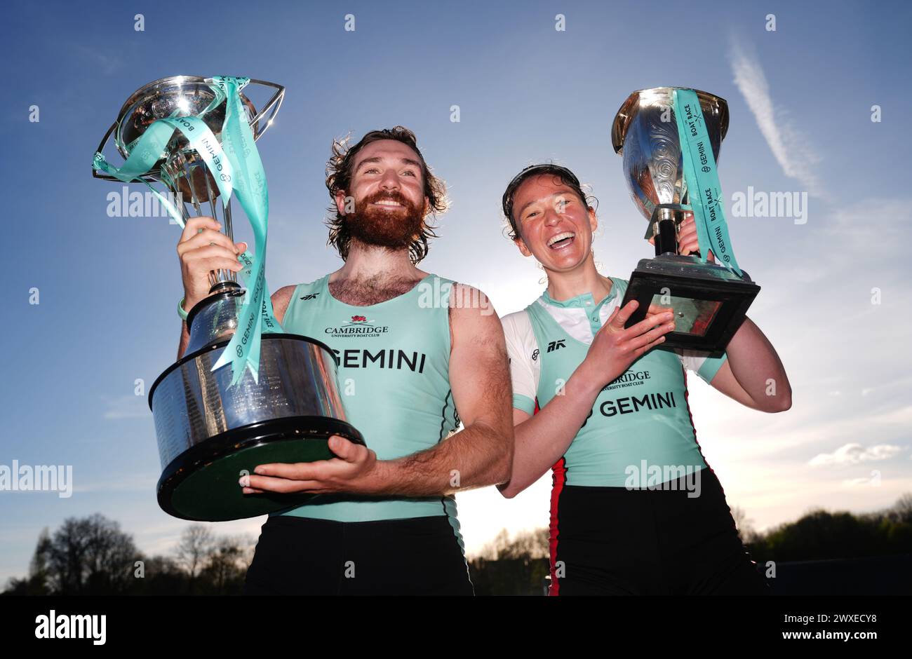Cambridge Men's President Sebastian Benzecry and Cambridge Women's ...