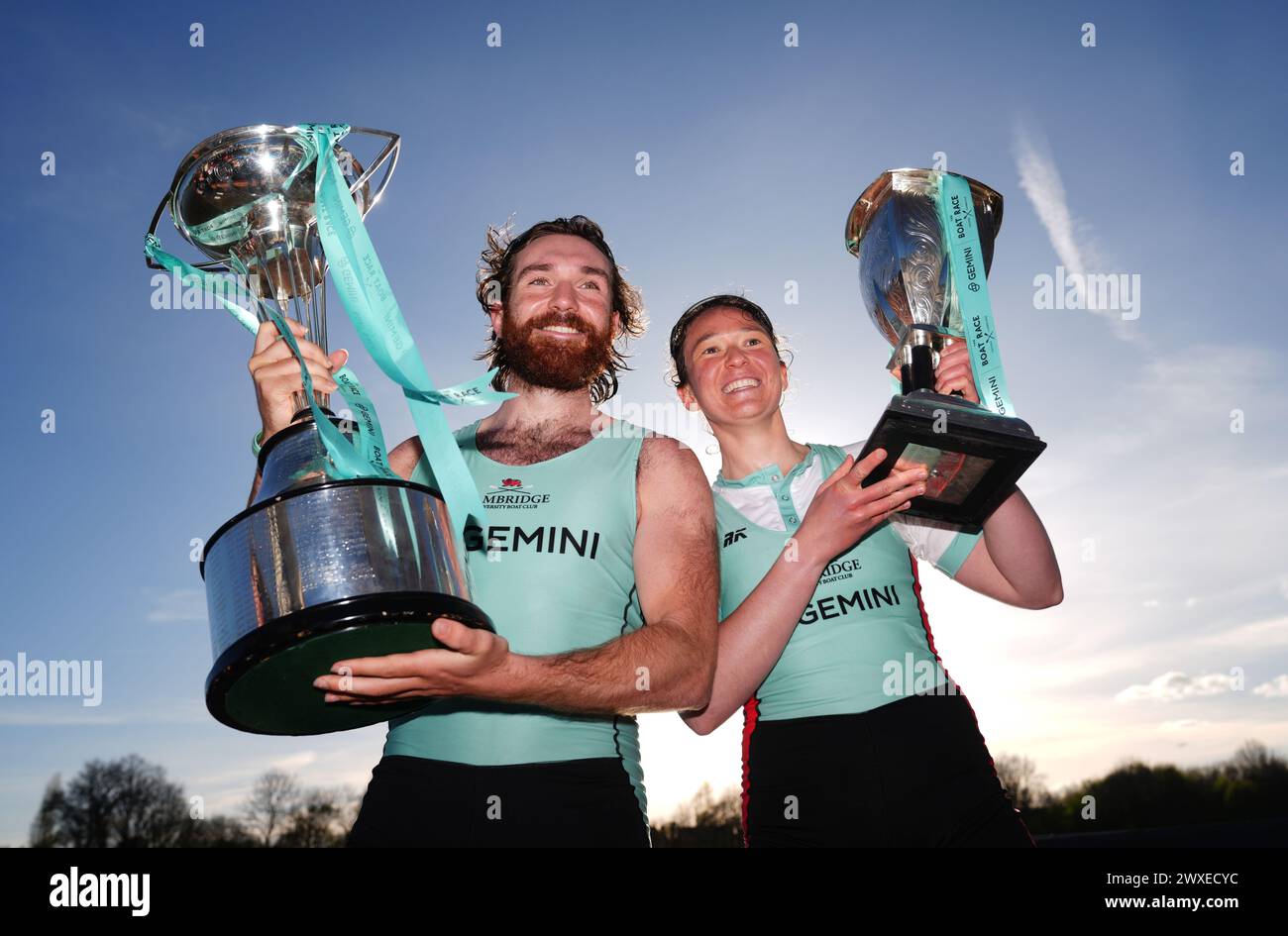 Cambridge Men's President Sebastian Benzecry and Cambridge Women's ...