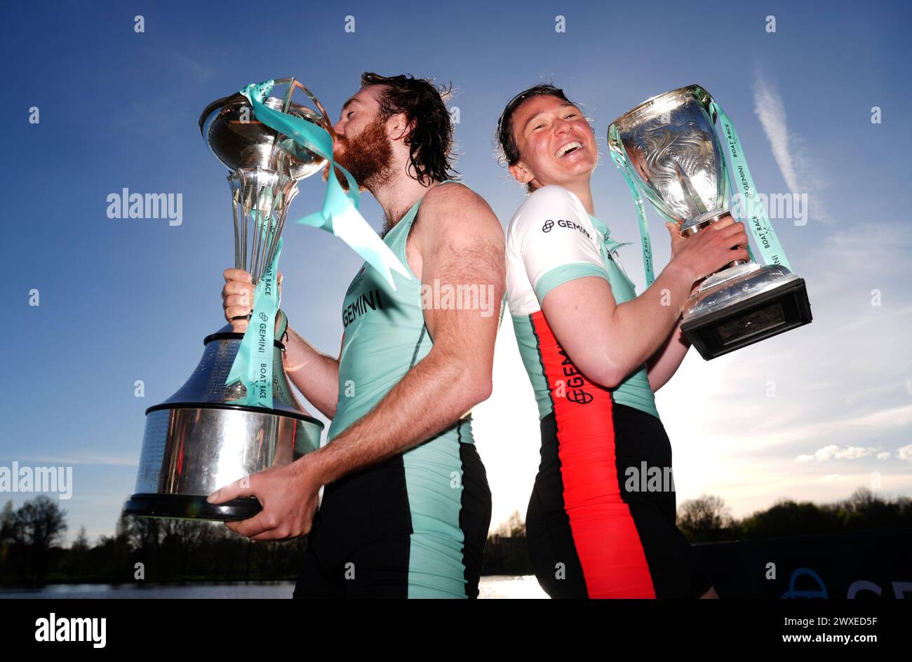 Cambridge Men's President Sebastian Benzecry and Cambridge Women's ...