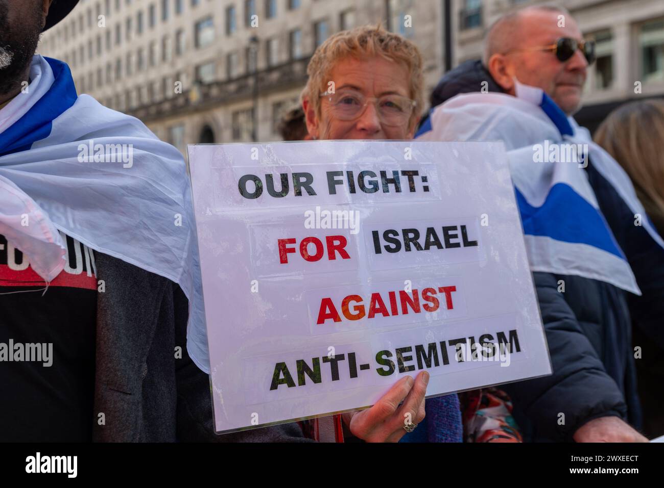The Strand, London, UK. 30th Mar, 2024. A protest is taking place ...